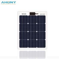 China Semi Flexible Marine Rigid Solar Panels 40W Walkable For Campers Yachts for sale
