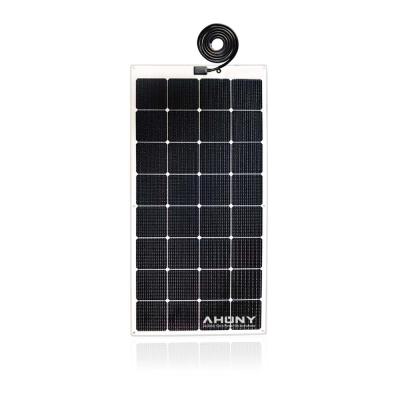 China 110w Anti Slippery Walkable Solar Panel ETFE Surface Semi Flexible Solar Panels for sale