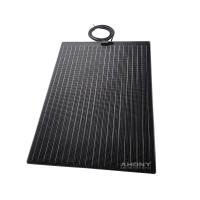 China Semi Rigid Walkable 130w Solar Flexible Panels Panneaux Solaire For Car Packing Roof Hike Travel Marine Camping Rv Boat Yacht for sale