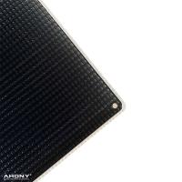 China Black 240W Walk On Solar Panel Kit Saltwater Proof For Boat Marine Yacht Refrigerator for sale