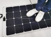 China ETFE Rigid Sunpower PV Solar Panel Ultra Light 155w Solar Panel Water Resistant for sale