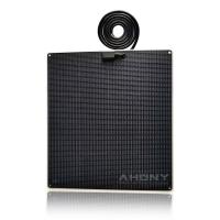 China Anti Slippery Semi Rigid Solar Panels Rough ETFE 60w Monocrystalline Solar Panel for sale