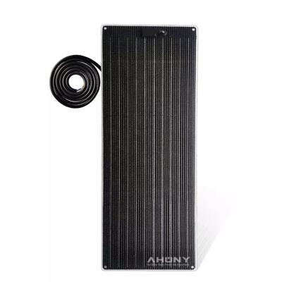 China 50w Walk On Semi Rigid Solar Panels Saltwater Proof Marine Solar Panel Kit for sale
