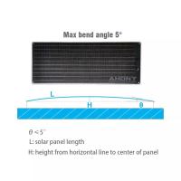 China 50w Walk On Semi Rigid Solar Panels Saltwater Proof Marine Solar Panel Kit for sale