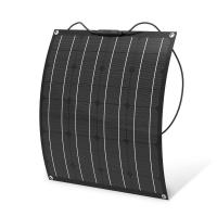 China ETFE 100W 200W 18V Semi Flexible Monocrystalline Solar Panel For Camping RV for sale