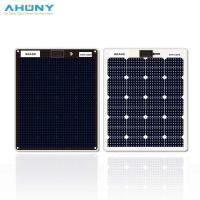 China ETFE 100W 200W 18V Semi Flexible Monocrystalline Solar Panel For Camping RV for sale