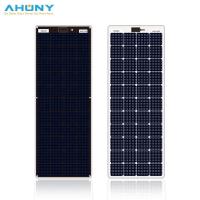 China ETFE 100W 200W 18V Semi Flexible Monocrystalline Solar Panel For Camping RV for sale