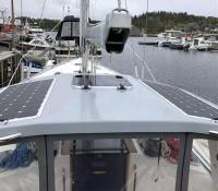China Walkable 240w Semi Rigid Solar Panels Kit For Catamaran Roof Boat Marine RV Camping for sale