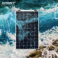 China 240w Walkable Semi Rigid Solar Panels Semi Flexible PV Solar Module For Sailboat for sale