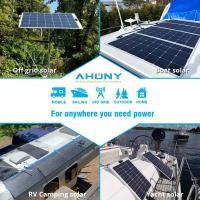 China 240w Walkable Semi Rigid Solar Panels Semi Flexible PV Solar Module For Sailboat for sale