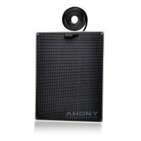 China 12v Semi Rigid Solar Panels Walkable 40w Semi Flexible Monocrystalline Solar Panel for sale