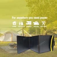 China Outdoor Camping 50W 100W 150W 200W 18V Foldable Portable Solar Panel For Phone energy storage battery for sale