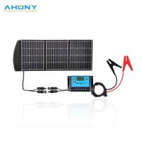 China Foldable Portable Solar Panel 120W Sunpower Solar Charging Panel For Outdoor Camping for sale