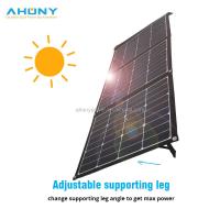 China Foldable Portable Solar Panel 120W Sunpower Solar Charging Panel For Outdoor Camping for sale
