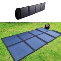China Customized Small Folding Solar Mat 100w Solar Blanket portable solar charging kit solar system product For Travel 12v Battery DC Power for sale