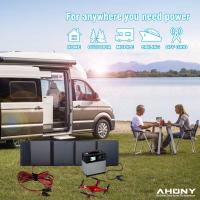 China Outdoor 50 Watt Foldable Solar Panel Portable Solar Kits For Camping ISO9001 for sale