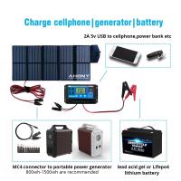 China OEM 290w Folding Solar Kit Portable foldable Solar Panel kit pv Module 36V 24v Charging Power Bank camp rv manufacturer for sale