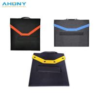 China 100w ETFE Folding Solar Kit Portable Foldable Solar Blanket For Solar Generator for sale