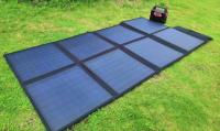 China Factory 100w Foldable Camping Solar Panels 18V Lightweight car camp outdoor electronics Portable Solar Charging Kit for sale