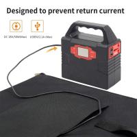 China Foldable Sunpower Cell ETFE PET Solar Panel solar panel power cell phone charger 12v generator kit foldable USB Blanket emergency medical kit for sale