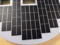 China Bicycle Mono Custom Solar Panel 11w Round Solar Panel Arc Module For Electric Bike for sale