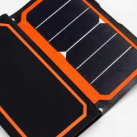 China ETFE Waterproof Foldable Solar Panel Charger Portable Small Dual USB DC5521 for sale