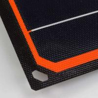 China ETFE Waterproof Foldable Solar Panel Charger Portable Small Dual USB DC5521 for sale