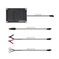 China 5w Solar Panel Trickle Charger For Car Charging Automobile Motorcycle Boat for sale