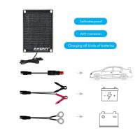 China 5w Solar Panel Trickle Charger For Car Charging Automobile Motorcycle Boat for sale