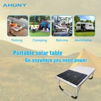 China Portable Foldable Solar Panel Table 18W Dual Usb For Camping Outdoor Picnic for sale