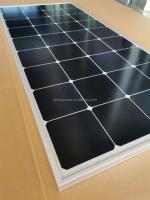 China Sunpower Glass Cell Solar Panel 120w 18V 36V For For RV Boats Campers for sale