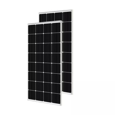 China High Efficiency 120W Mono Glass Solar Panel For RV Ocean Roof Off Grid for sale