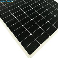 China Shade Tolerant Semi Flexible Sunpower Cell Solar Panel 240w For Car Parking Roof for sale