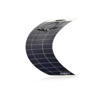 China 100w HJT Cell Solar Panel Semi Flexible Off Grid For RVs Boats Campers Tent Roof for sale