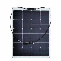 China Mono 50w Semi Flexible Solar Panel High Efficiency For Camping Rv for sale