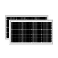 China Longi Jinko IP67 Junction Box 60w A Grade Mono Solar Cell Sun Panel For Ground Stand Alone Pole Cctv Car Air Conditioner for sale