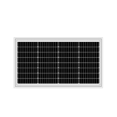 China Longi Jinko IP67 Junction Box 60w A Grade Mono Solar Cell Sun Panel For Ground Stand Alone Pole Cctv Car Air Conditioner for sale