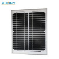 China Modern Aesthetic White Backsheet 5w Rigid Monocrystalline Solar Panel IP67 Junction Box For Solar Table Car for sale