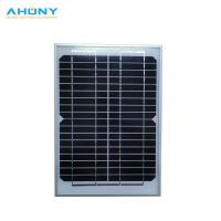China Modern Aesthetic White Backsheet 5w Rigid Monocrystalline Solar Panel IP67 Junction Box For Solar Table Car for sale