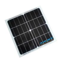 China EU Compatible 5W 10w 20w 30w Frameless Glass Solar Panel With Monocrystalline For CCTV Camera Fan Attic LED Ocean Bouy for sale
