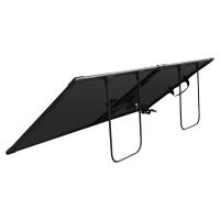 China Compact Aesthetics High Power 150W Monocrystalline Silicon Solar Panel Dual Glass N-type Bifacial Topcon Cell For Public for sale