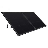 China Compact Aesthetics High Power 150W Monocrystalline Silicon Solar Panel Dual Glass N-type Bifacial Topcon Cell For Public for sale