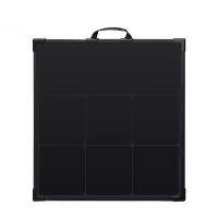 China Full Black Glass Thin Frame 200W 18v Poratble Fold Up Solar Panel Kit For Camping 12v Battery Charger Cells USB DC XT60 for sale