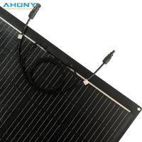 China Lightweight Mono 120 Watt Flexible Solar Panel best off grid solar panels sizes custom For Car Boat RV Yacht Camping for sale