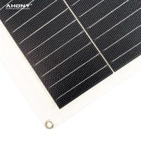 China Bifacial Custom Flexible 150w Mono Solar Panel ETFE For Marine Yacht RV Solar System watt flexible solar panel for motor for sale