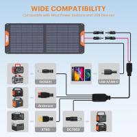 China Monocrystalline Silicon 250w Folding Solar Panel Compact and Weatherproof for Outdoor Adventures for sale