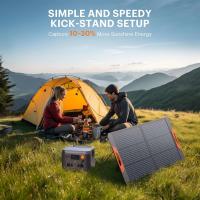 China 100W 150w 200w Foldable Solar Panel Kit Foldable Charger For Power Station Generator for sale