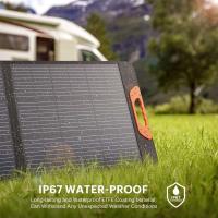 China Compact 100W Portable Solar Panel 100 Watt 20V Monocrystalline Foldable Solar Panel Charger for sale