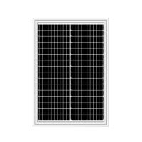 China Lightweight 20w Solar Panel Made of Strong Durable Anodized Aluminium Alloy 2.2kg for sale