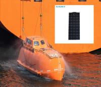 China Flexible Solar Panel 200w Longi Cell for Marine Lifeboat Yacht Power Supply OEM Design for sale